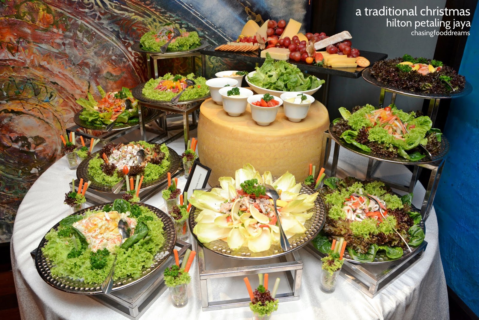 CHASING FOOD DREAMS: Christmas 2017 @ Paya Serai Restaurant, Hilton ...