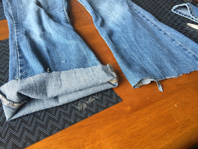DIY Jean Distressing — life according to francesca