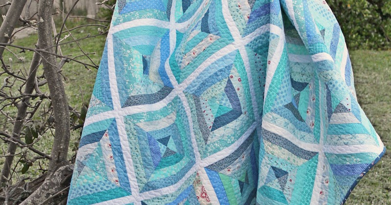 Little Blue Lake Quilt - Threadbare Creations