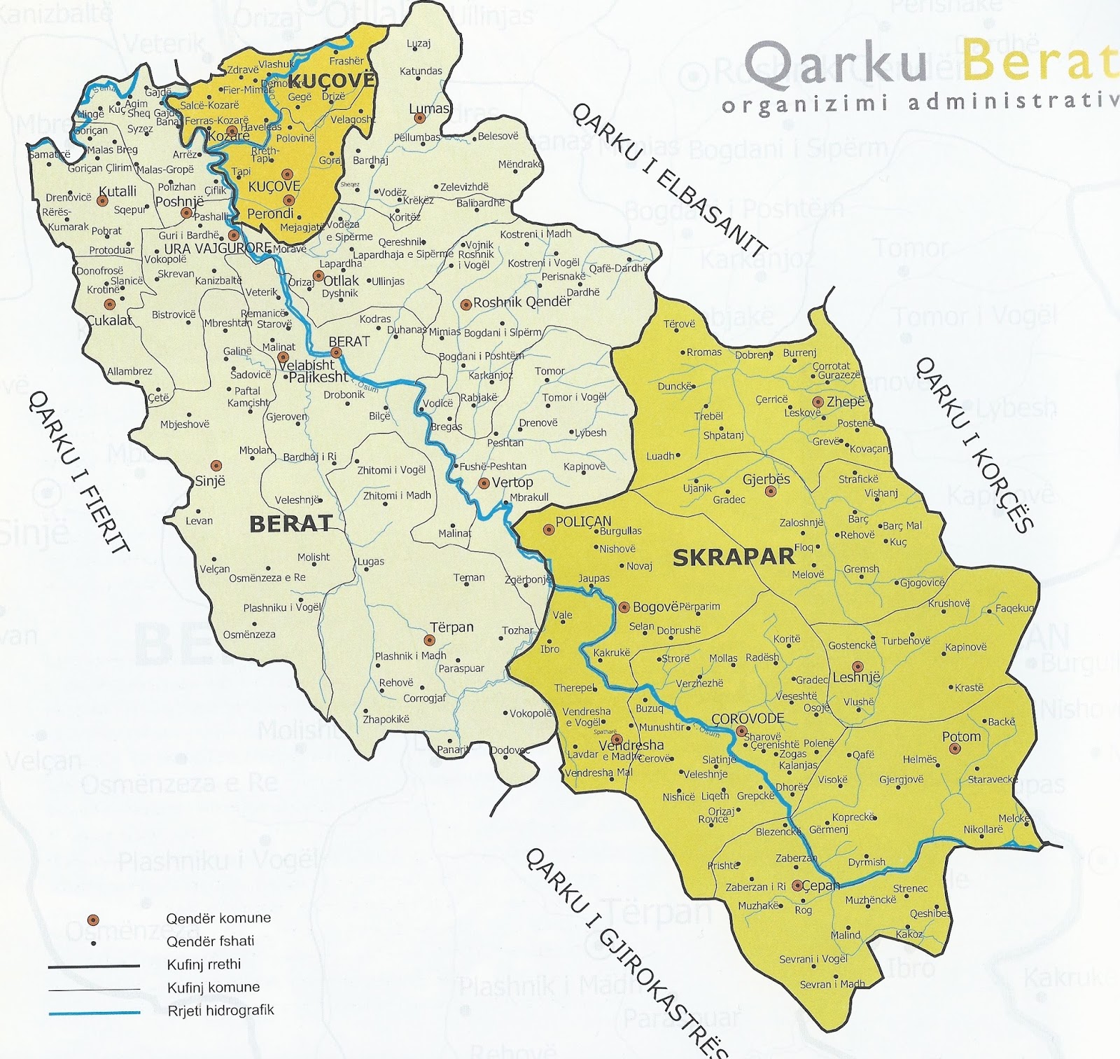 Qarku i Beratit | Qytetet e Beratit dhe Kuçovës - Shqipëria Express