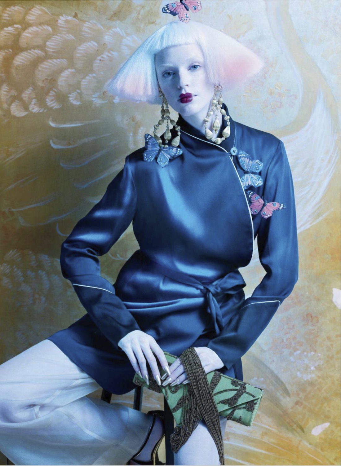 Fashion Maniac: Sarra Jane by Neil Mota for Elle Canada December 2012