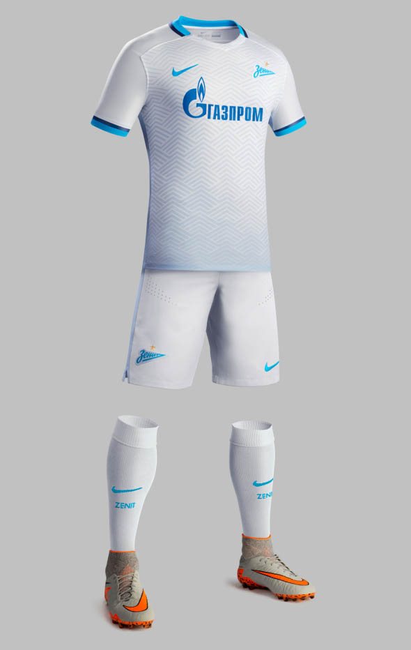 Zenit 15-16 Kits Released - Footy Headlines