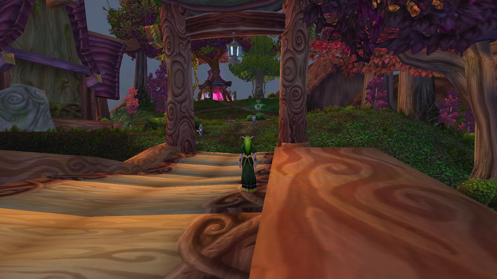 red cow rise: The Tree of Darnassus: Rut'theran Village, Temple of the Moon