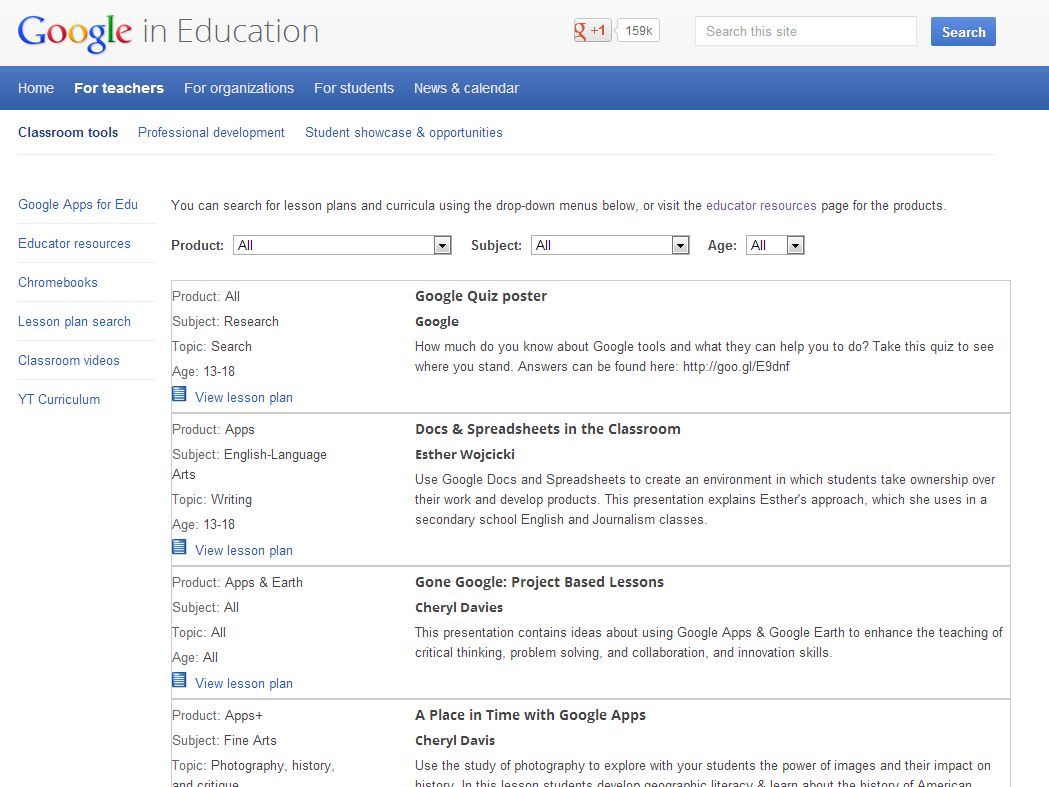 Technology in Middle School: A Journey With Chromebooks: Google in ...