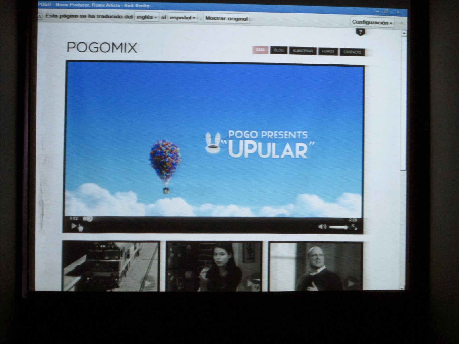 Artes Visuales ICL: POGOMIX Nick Bertke / pogo