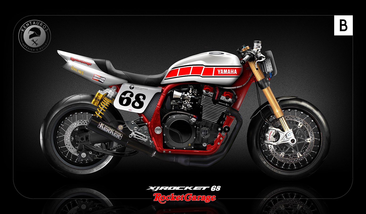XJR 1300 by Kentauros - RocketGarage - Cafe Racer Magazine