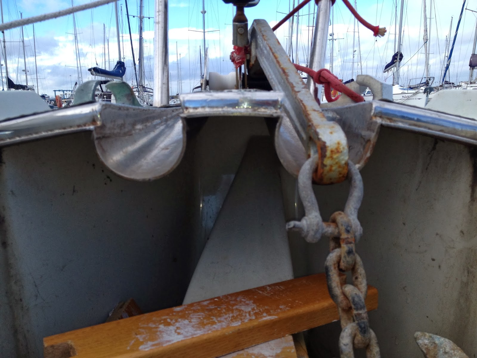 The Adventures of Nimrod Of Beaulieu: Windlass Replacement 2013-2014