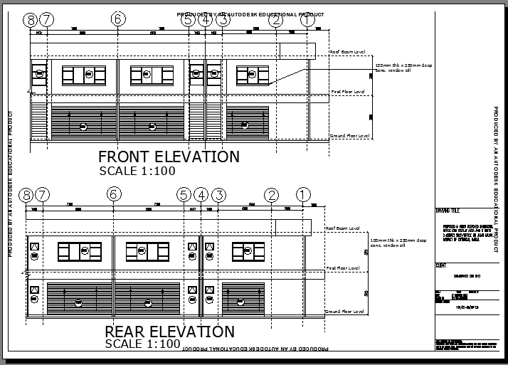 Autocad: Week 13 Submission of project 2