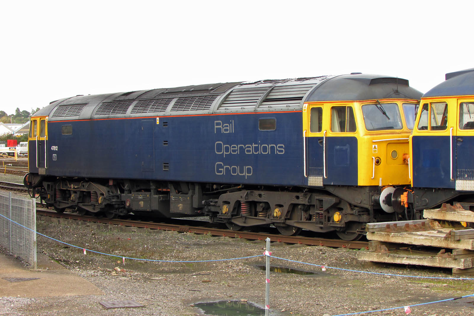 47s and other Classic Power at Southampton: 47812 and 47848, Eastleigh ...