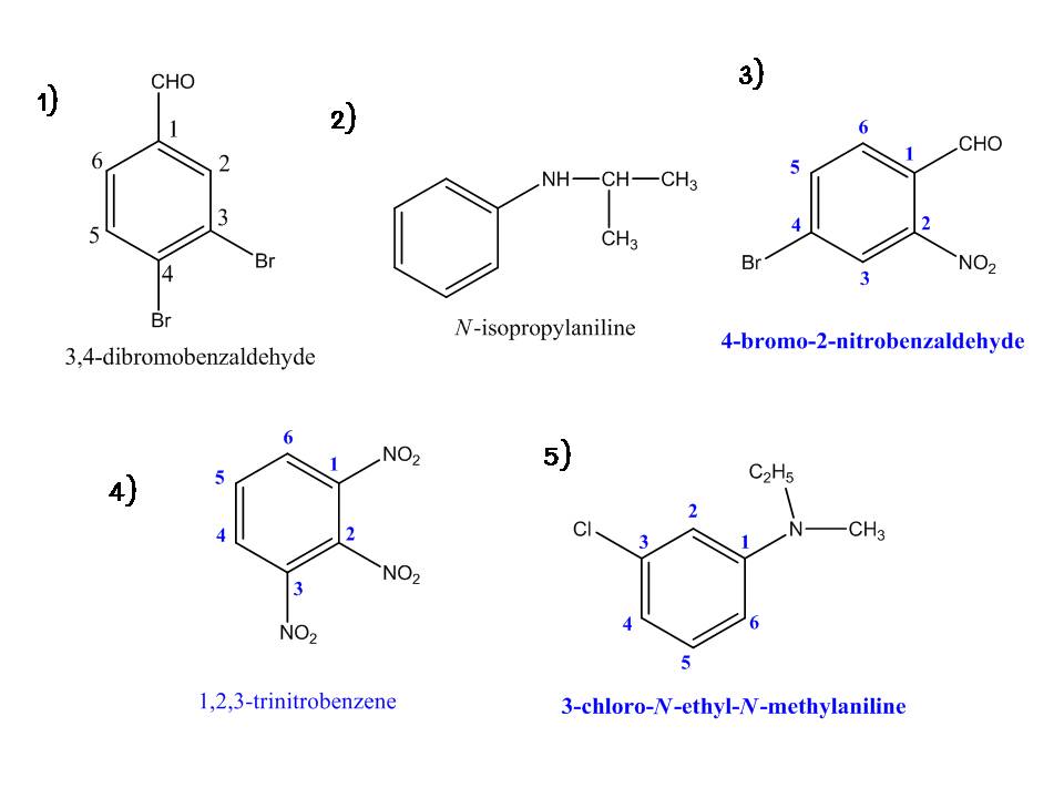 CH250 OrG.Chem: แบบฝึกหัด Aromatic compound