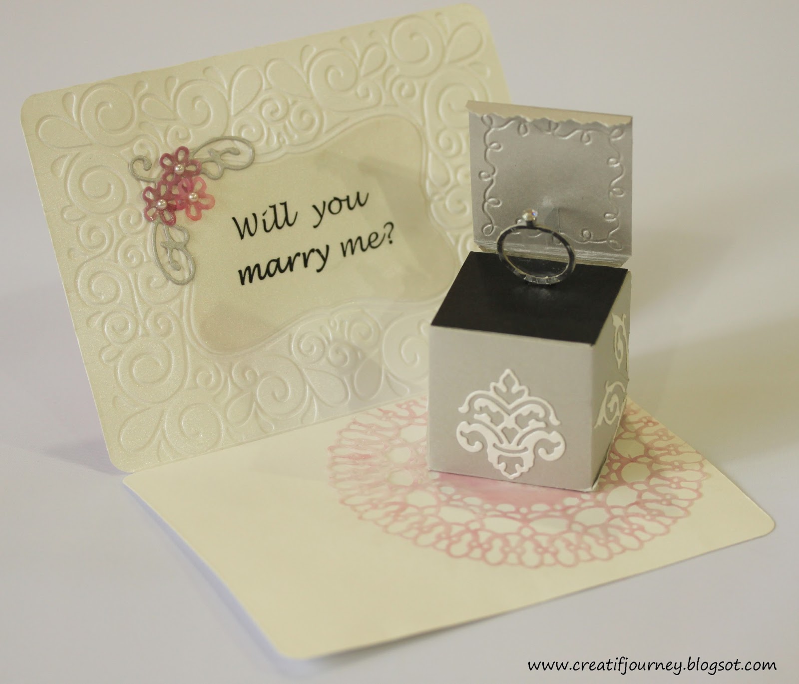 Creatif Journey: Pop up Proposal Card