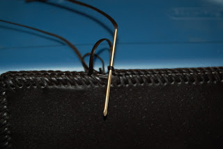 Nate Dawg's Leather Craft: Stitching Project Part Two: Double Loop Stitch