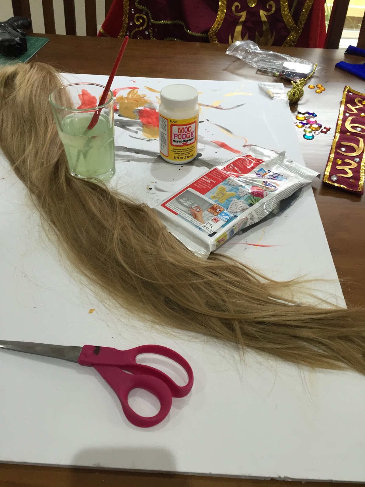 Girl With A Crooked Smile: How to Make WoW: Blood Elf/Night Elf Eyebrows