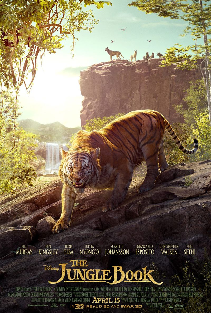 3 New 'The Jungle Book' Movie Posters From Walt Disney Form A Triptych ...