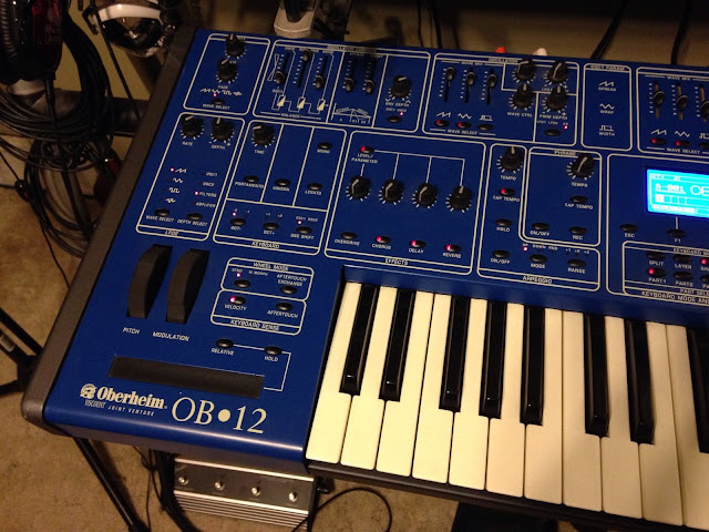 MATRIXSYNTH: Oberheim OB-12 Mint with New Display