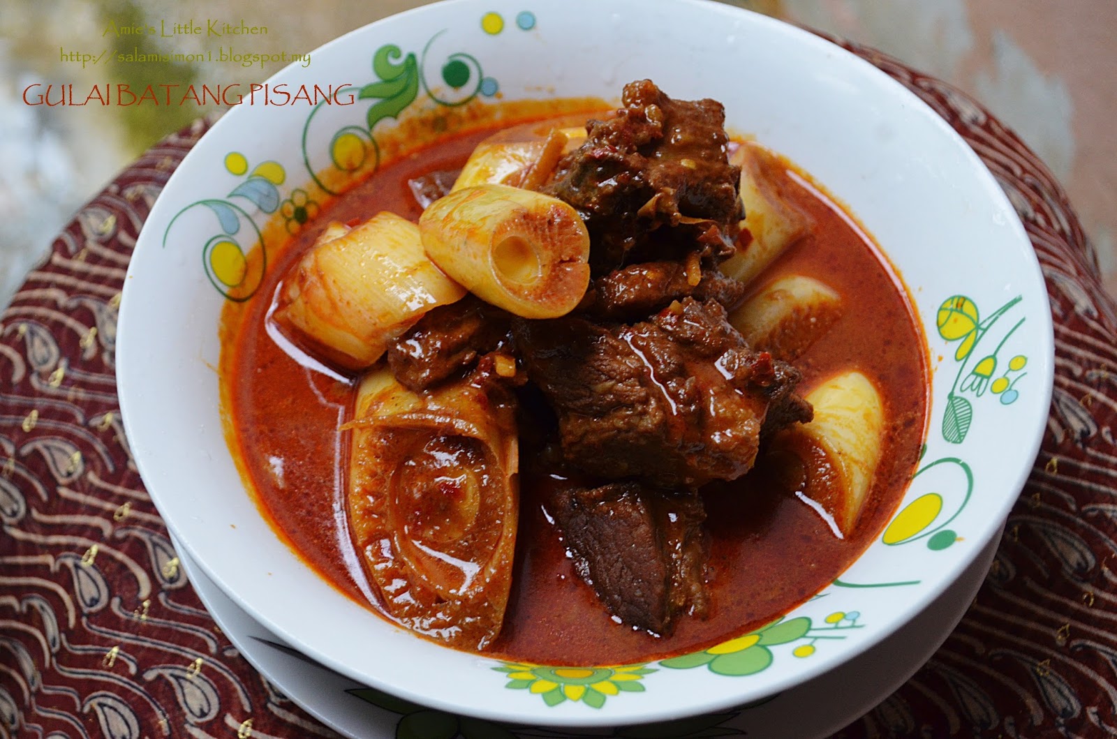 Gulai Batang Pisang - Amie's Little Kitchen