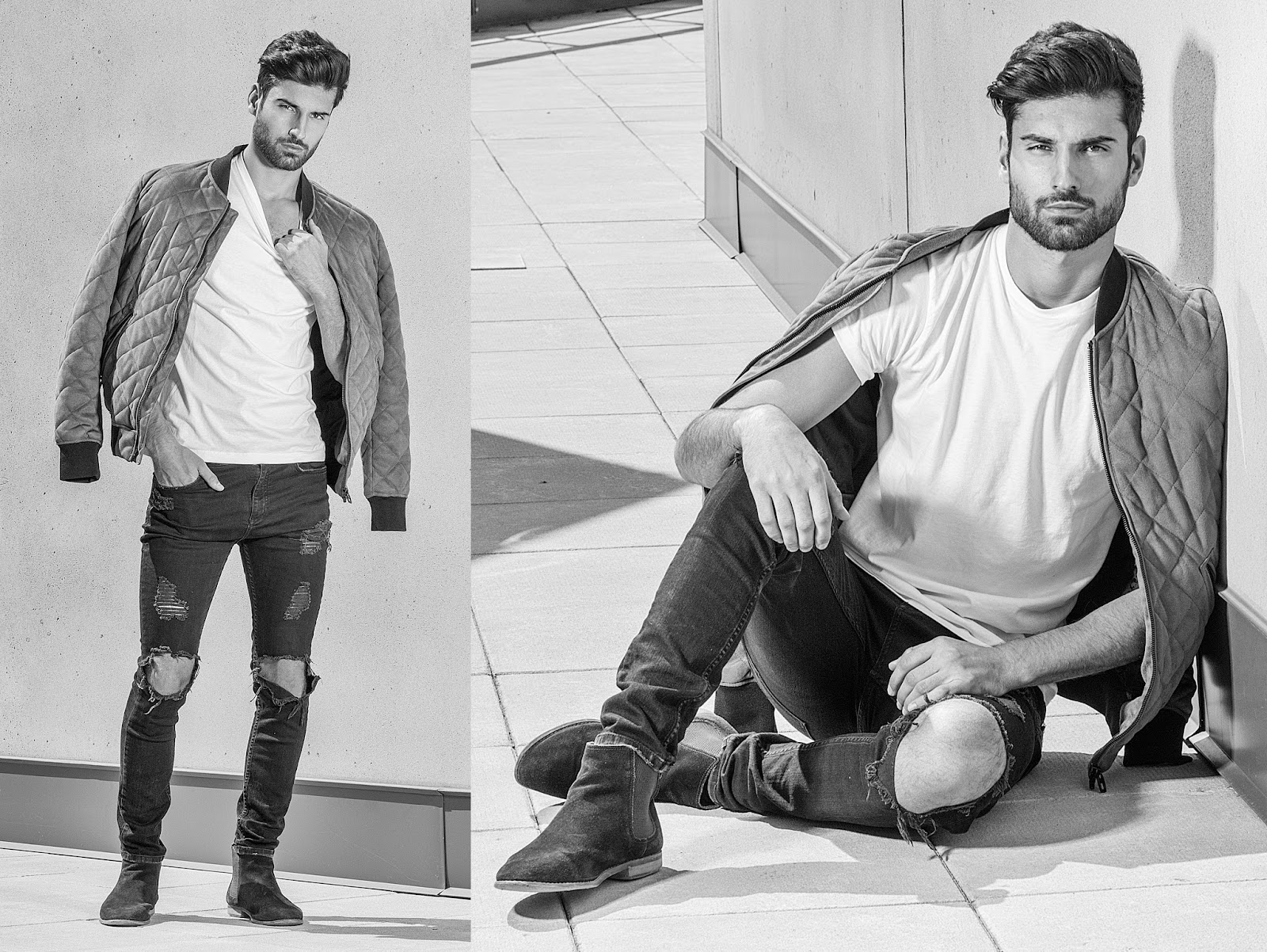 MALE MODEL PORTRAIT - NEM (ELMER OLSEN MODELS) BY EDWIN CABRERA