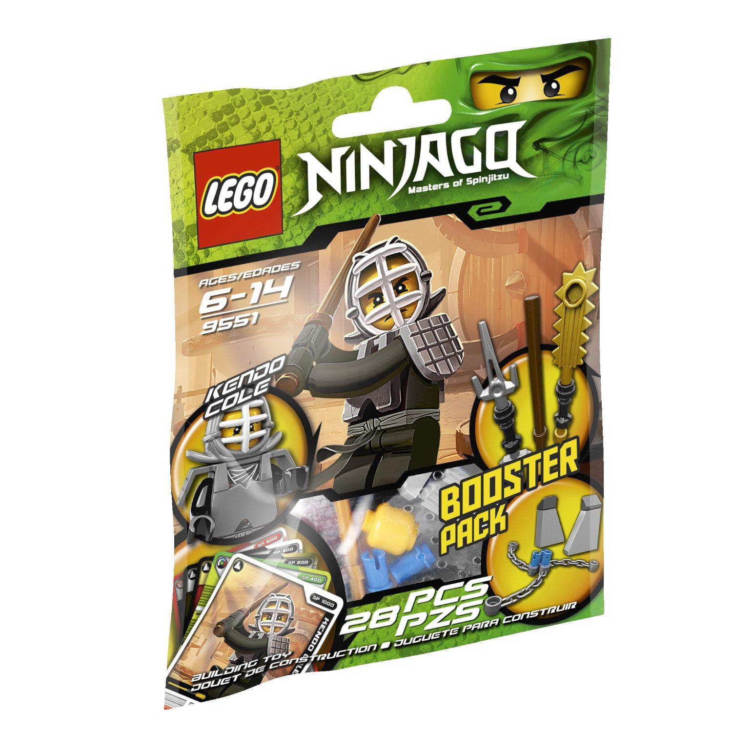 Jual Lego Murah Indonesia: Lego Ninjago - Kendo Cole (9551)
