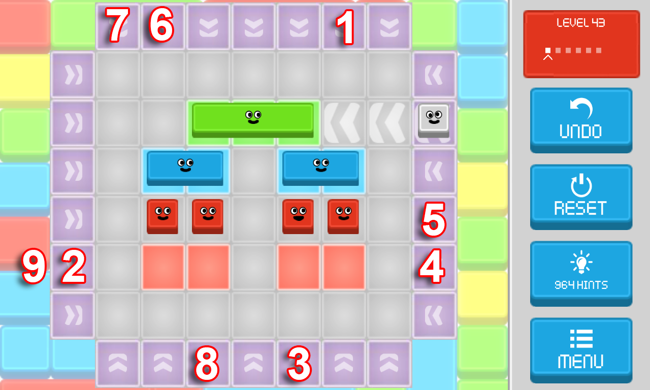 Push Da Blocks Level 43 Walkthrough ~ Doors Geek