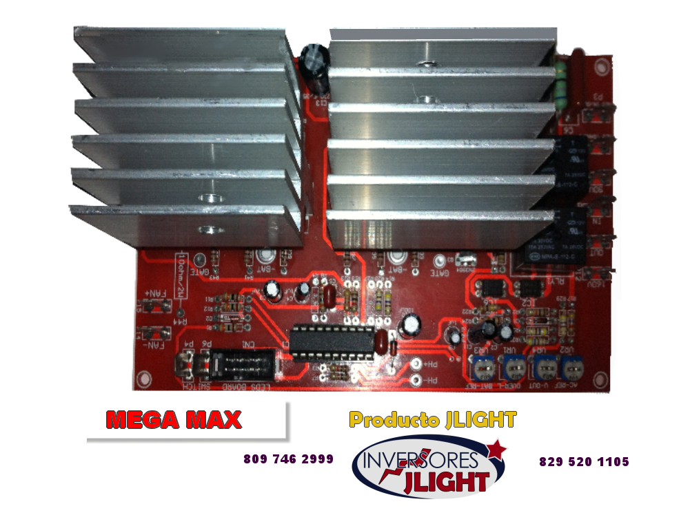 Electrónica JLIGHT: Tarjetas MEGA MAX