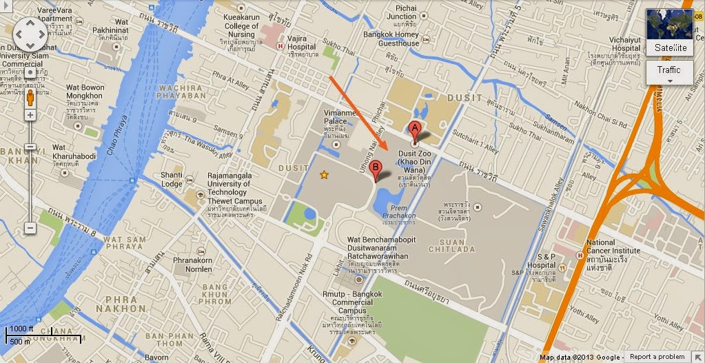 Detail Dusit Park Bangkok Location Map | About BTS Bangkok Thailand ...