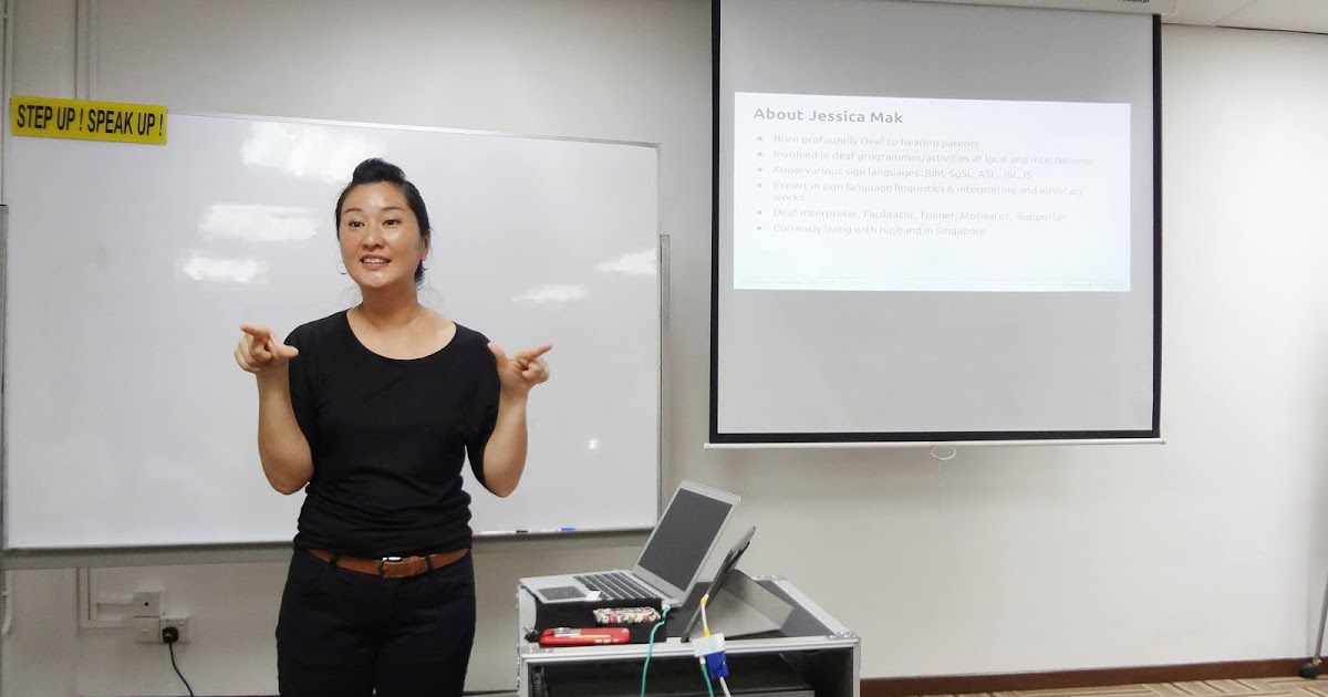 Deaf Inspiration - Malaysia: Jessica Mak promotes Malaysia Sign ...
