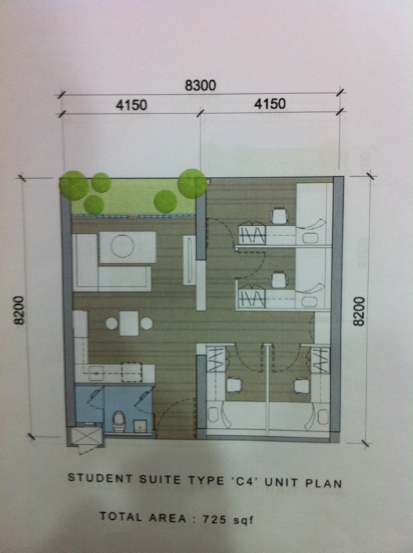 The Place @ CyberJaya: Some of the floorplan and unit layout