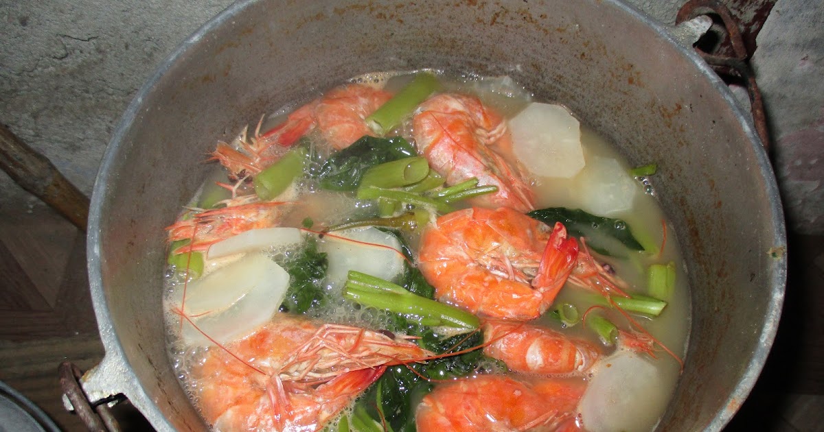 Filipino Food: "Sinigang na Sugpo"