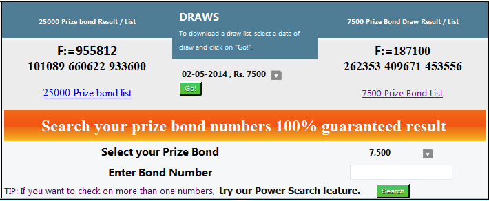 Prize Bond Draw | Prize bond Result | Prize Bond List: Hyderabad Draw ...