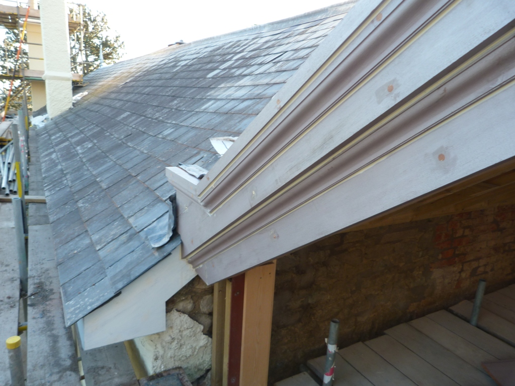 Sawdust In My Socks: Fitting Fancy Fascia And Barge Board