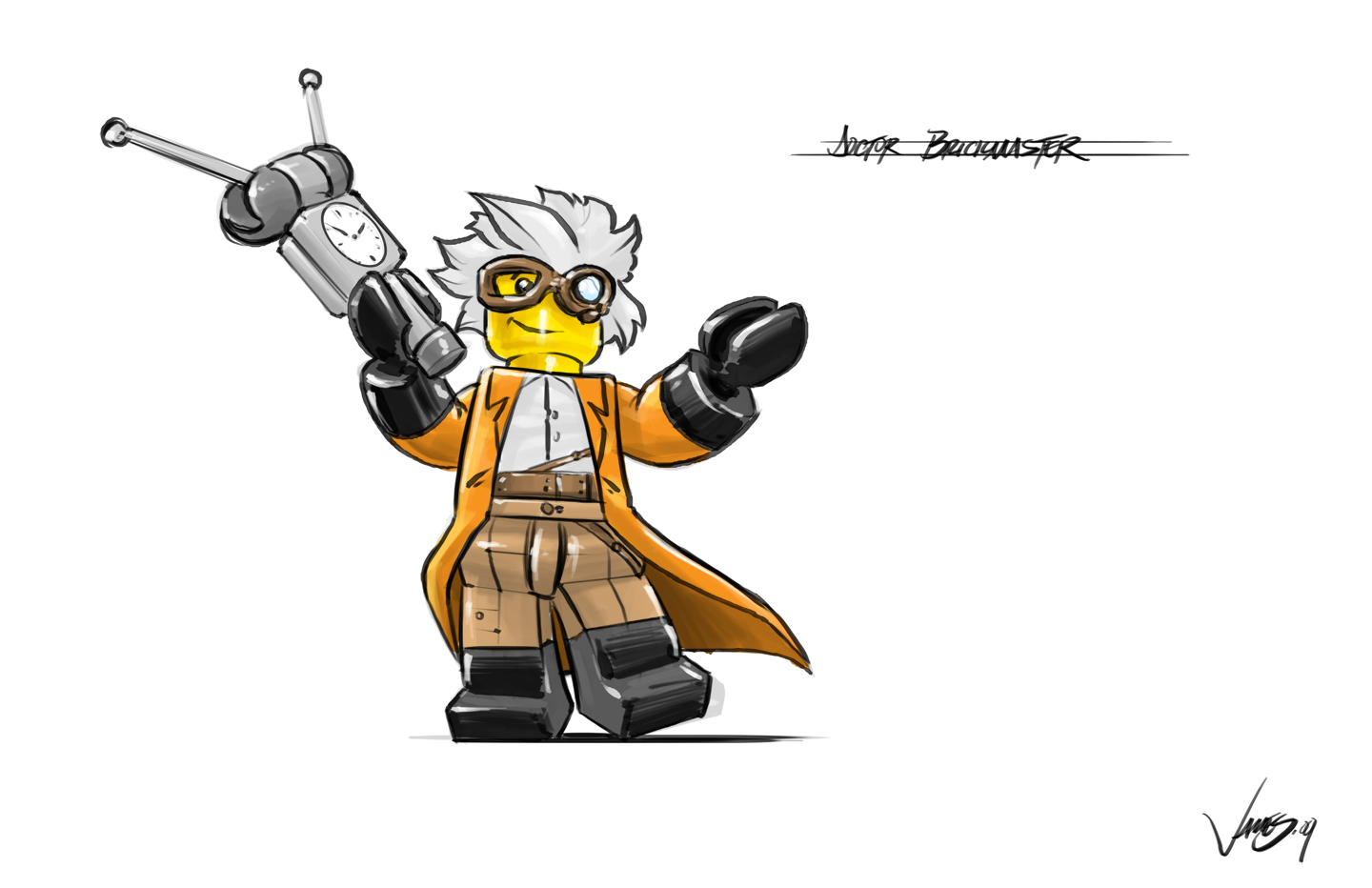 Imagining LEGO Universe: Faction Leader Design: Doc Overbuild, Assembly