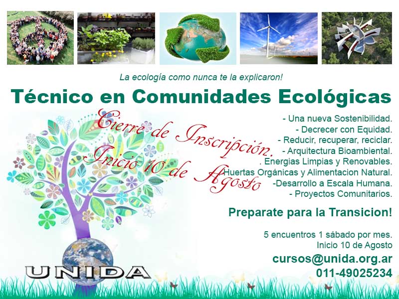 ASOCIACION ECOLOGISTA RIO MOCORETA: TÉCNICO EN COMUNIDADES ECOLÓGICAS