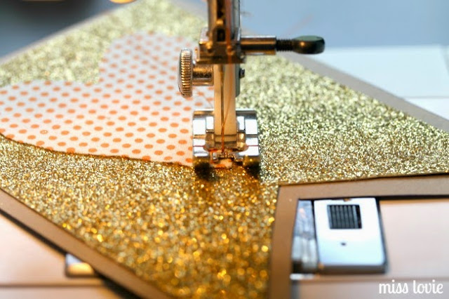 Miss Lovie: DIY Fabric Heart Fall Bunting with Free Template