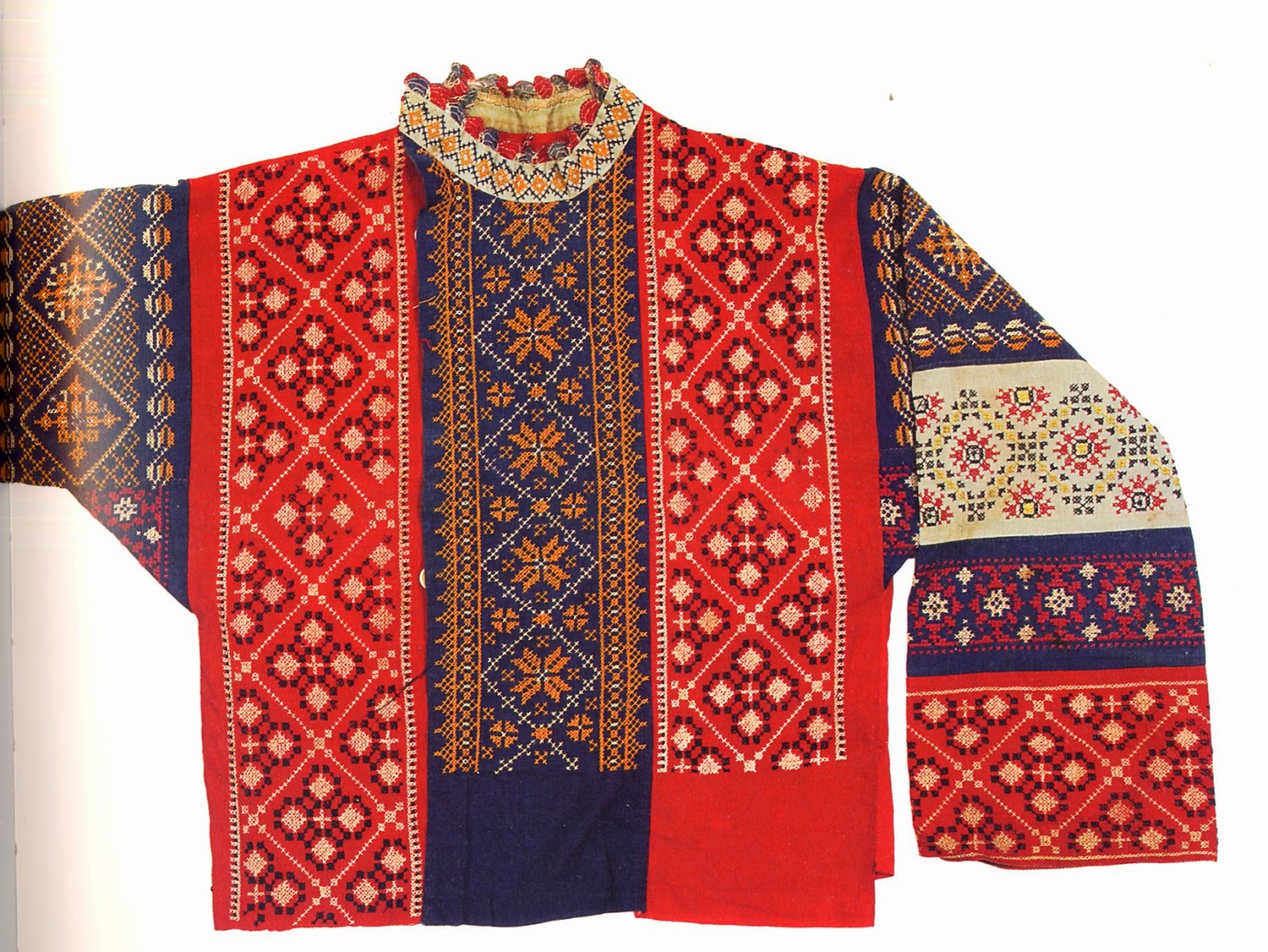 FolkCostume&Embroidery: Russian Town Costume