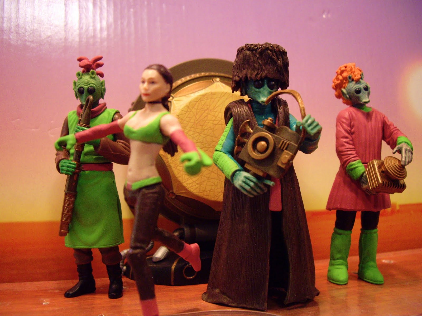 Star Wars: Customs for the Kid: The Rodian Band - The Family Easter Project