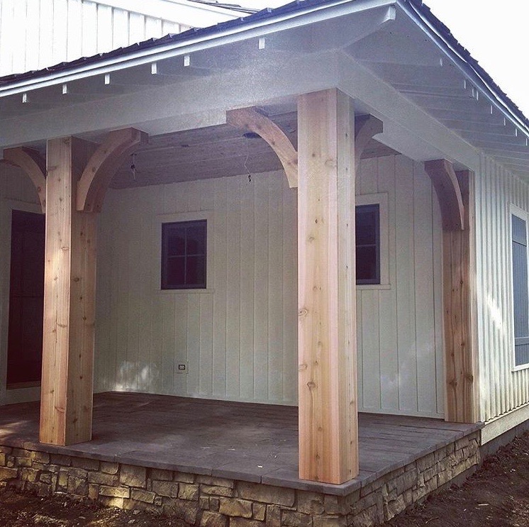 from Gardners 2 Bergers: Weathered Exterior Beams