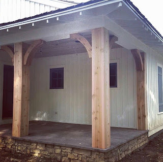 from Gardners 2 Bergers: Weathered Exterior Beams