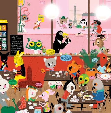 Memi The Rainbow: My favorite illustrators # 5 Marc Boutavant
