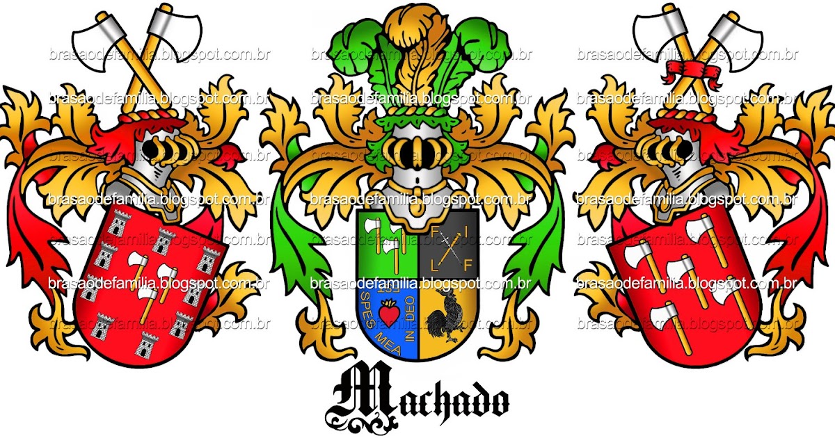 Brasões: Brasão da Família Machado