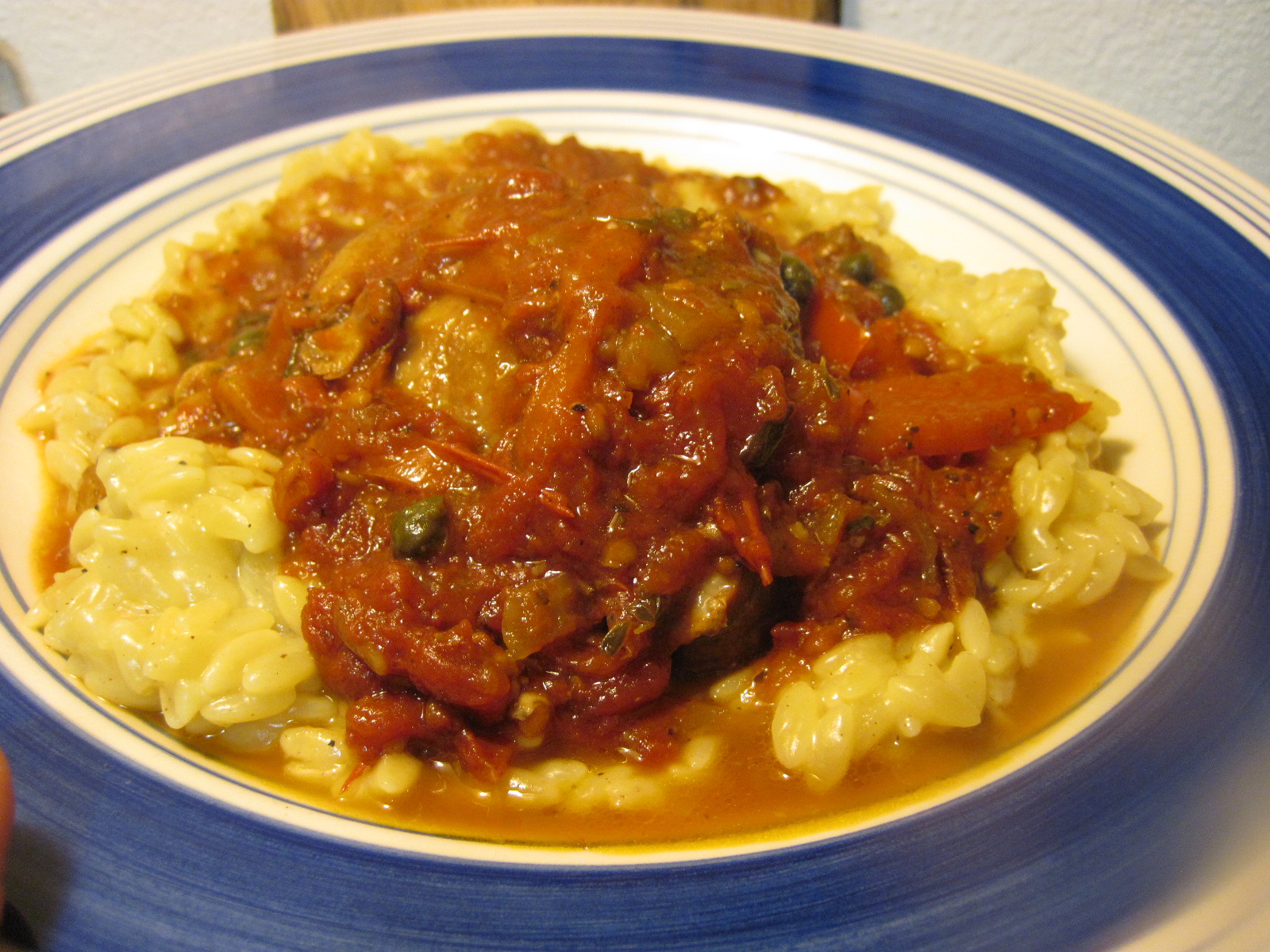 TRULY ORIGINAL ORGANICS: Italian Chicken Caccitore- Gluten Free Options