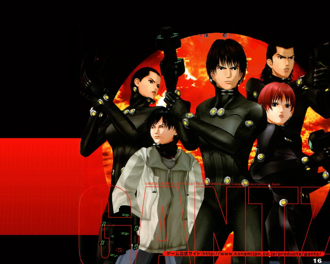series anime comic y mas: Gantz