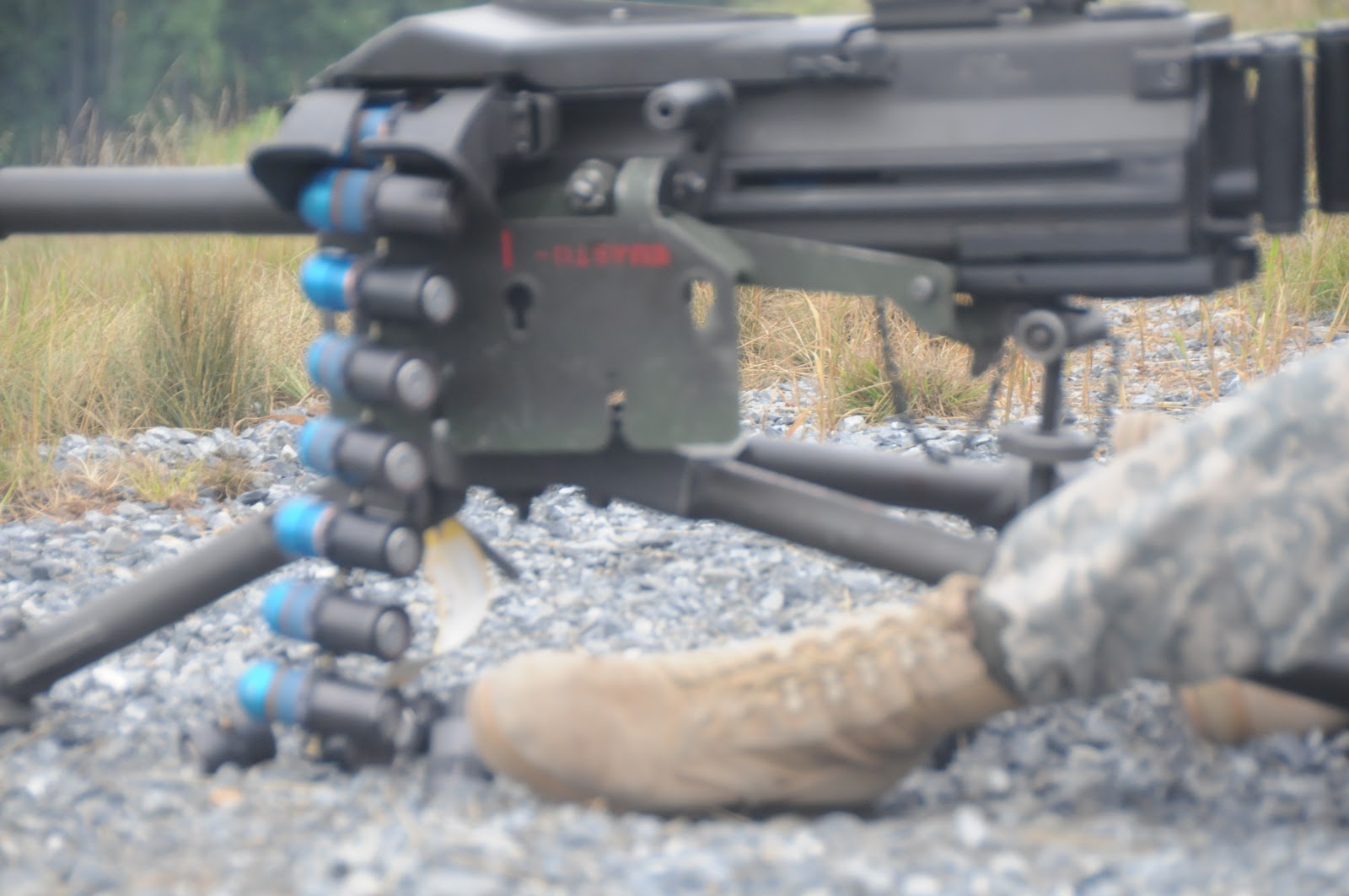 Veteran AF: Firing the MK 19 Grenade Launcher