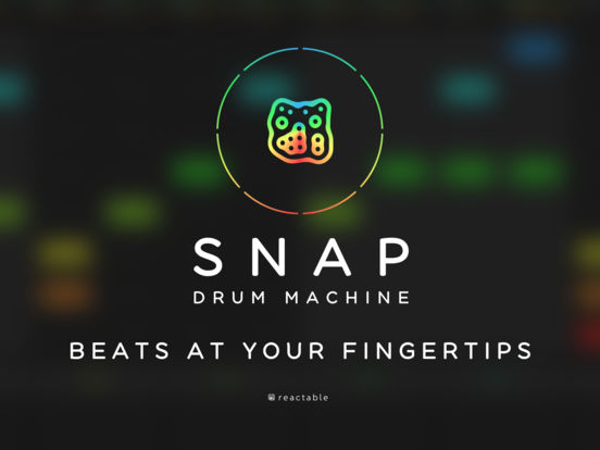 MATRIXSYNTH: Reactable Introduces SNAP Drum Machine for iOS and Android