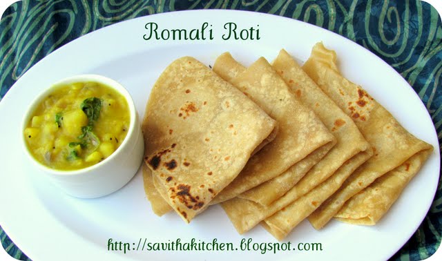 Savitha's Kitchen: Roomali Roti