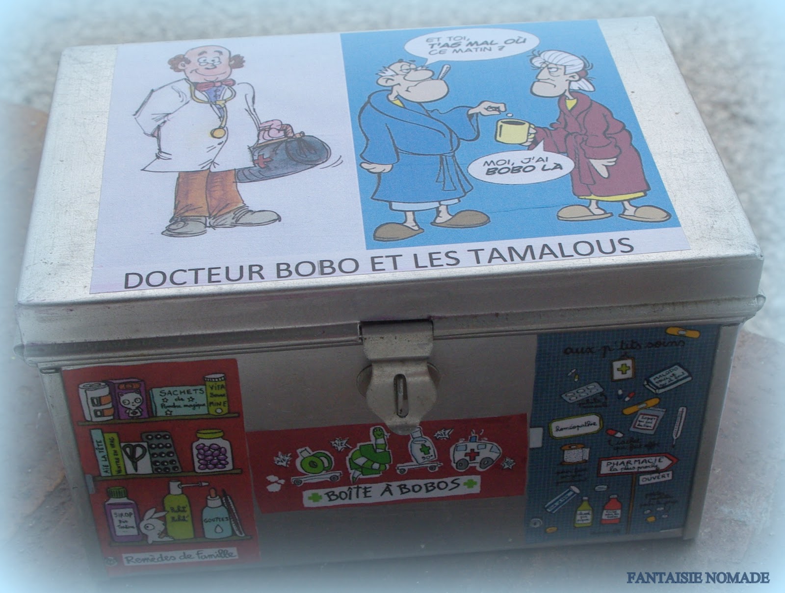 Fantaisie Nomade: Il y a de la créa dans l'air n°6...boite à bobo