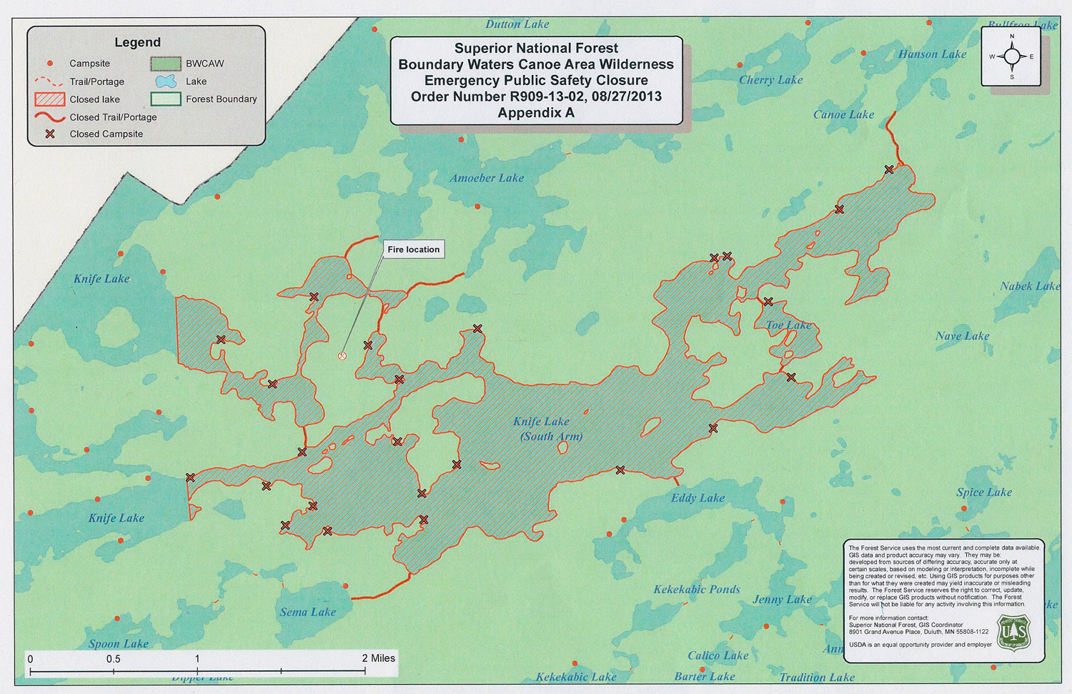 Piragis Northwoods Company Boundary Waters Blog: Fire in Boundary ...
