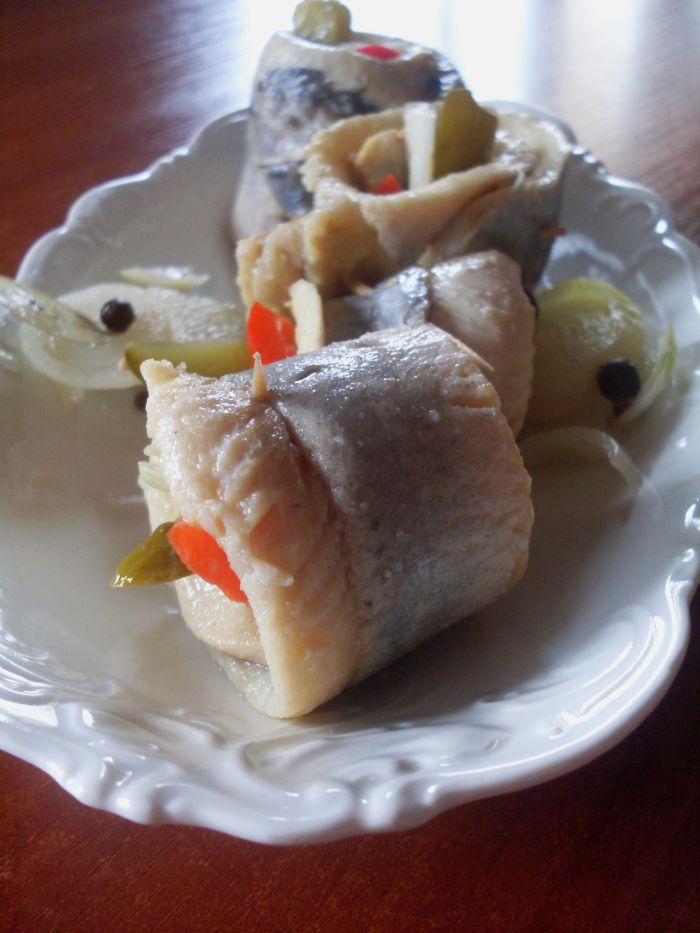 Kuchnia rodzinna: Rolmopsy w zalewie octowej