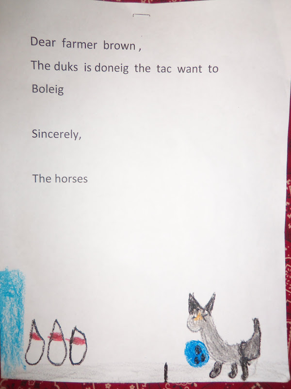 Mrs. Wood's Kindergarten Class: Click Clack Moo