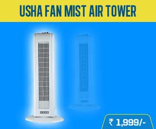 Sales India: Usha Fan Mist Air Tower
