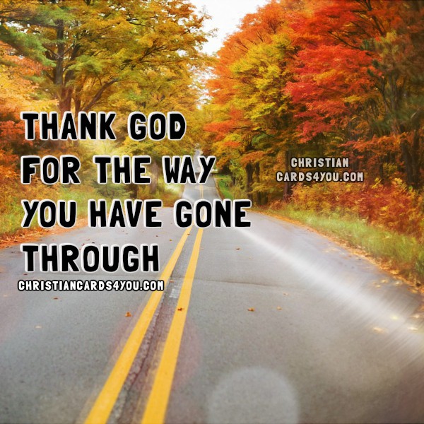 Christian Quotes, God is with you on the way, keep going | Christian ...